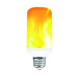 CiAO TECH 25 Watt Equivalent Flame Effect E26 LED Light Bulb - 2 Pack ...