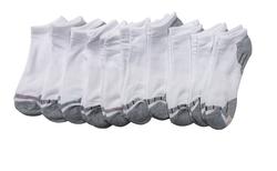 Hanes® X-Temp® Ladies' No Show White 8-12 Socks - 10 Pairs at Menards®