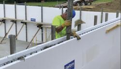 LiteForm® 8" Straight Block Insulated Concrete Form at Menards®