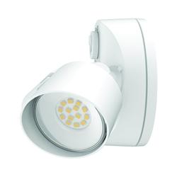 Lithonia Lighting® White LED Dual Head Dusk-to-Dawn Outdoor Security ...