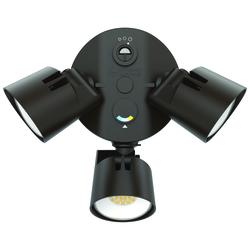 Lithonia Lighting® Dark Bronze LED Tri Head Dusk-to-Dawn Outdoor ...