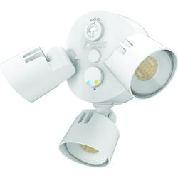 Lithonia Lighting® White LED Tri Head Dusk-to-Dawn Outdoor Security ...