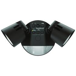 Lithonia Lighting® Dark Bronze LED Dual Head Motion Sensor Outdoor ...