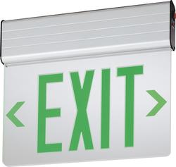 Lithonia Lighting Surface-Mount LED Green Emergency Exit Light at Menards®