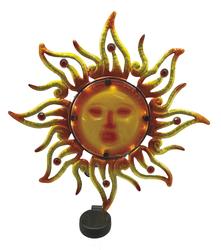 Enchanted Garden™ 16" Solar Sun Plaque at Menards®