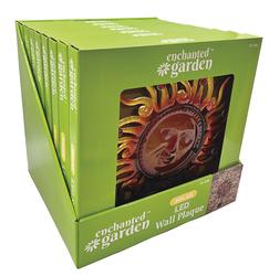 Enchanted Garden™ 16" Solar Sun Plaque at Menards®