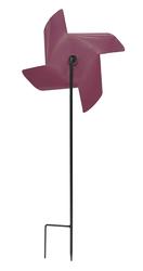 Enchanted Garden® 22-1/2" Metal Pink Pinwheel Garden Stake at Menards®