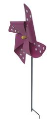 Enchanted Garden® 22-1/2" Metal Pink Pinwheel Garden Stake at Menards®