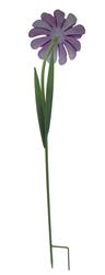 Enchanted Garden® 35-1/2" Metal Pink Flower Garden Stake at Menards®