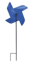 Enchanted Garden® 22-1/2" Metal Blue Pinwheel Garden Stake at Menards®