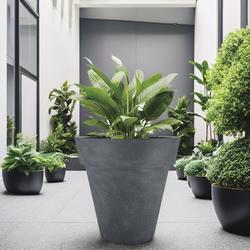 Master Garden™ 23 1/2" Plastic Sandstone Planter at Menards®