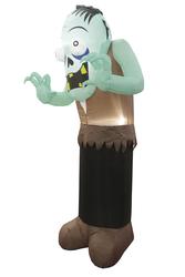 Pumpkin Hollow™ 6' LED Zombie Halloween Inflatable at Menards®