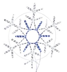Enchanted Forest® 3' Blue & White LED Snowflake at Menards®