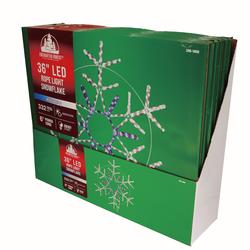 Enchanted Forest® 3' Blue & White LED Snowflake at Menards®