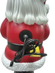 Enchanted Forest® 3'6" LED Santa with Glasses Blow Mold at Menards®