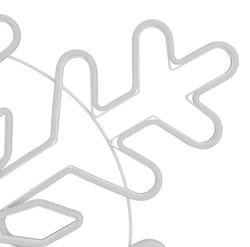 Enchanted Forest® 3' LED Neon Rope Light Snowflake - Assorted Colors at ...