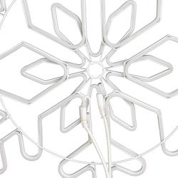 Enchanted Forest® 3' LED Neon Rope Light Snowflake - Assorted Colors at ...