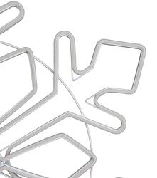 Enchanted Forest® 3' LED Neon Rope Light Snowflake - Assorted Colors at ...