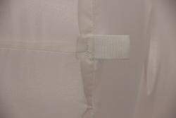 Enchanted Forest® 8' LED Sitting Santa with Gift Inflatable at Menards®