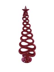 Enchanted Forest® 15" Red Ceramic Christmas Tree Tabletop Décor at Menards®