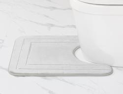 Steady Home 20" x 24" Contour Bath Mat - Gray at Menards®