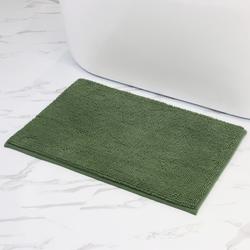 Steady Home 21" x 34" Chenille Bath Mat - Ivy at Menards®