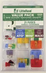 Littelfuse® Automotive ATO®, MINI® and MAXI Blade Fuse Kit - 21 Piece ...