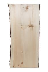 Live Edge Timber Co. 2" x 19" to 24" x 4' White Pine Live Edge Slab at ...