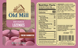 Old Mill™ Wintergreen Lozenges - 16 oz at Menards®