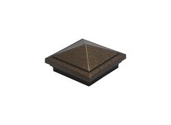Haven 4 x 4 Antique Gold Post Cap at Menards®