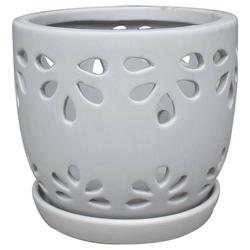 5" Ceramic Matte Orchid Planter - Assorted Colors at Menards®
