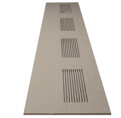 LP® SmartSide® 3/8 x 16 x 16' Textured Engineered Wood Vented Soffit at ...