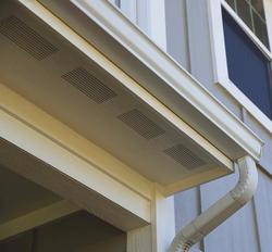 LP® SmartSide® 3/8 x 24 x 16' Textured Engineered Wood Vented Soffit at ...