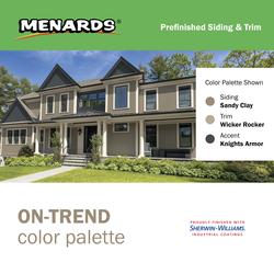 Sherwin-Williams Premium Prefinished Smoky Sable 5/8 x 4 x 8' Grooved ...