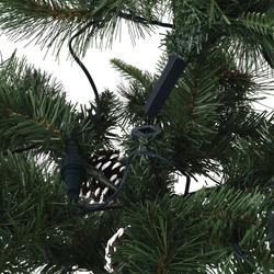 Enchanted Forest® 4' Prelit Benson Pine Potted Artificial Christmas ...