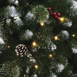 Enchanted Forest® 5' Prelit Cascade Mixed Needle Artificial Christmas ...