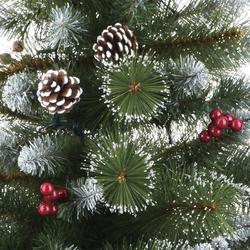 Enchanted Forest® 5' Prelit Cascade Mixed Needle Artificial Christmas ...