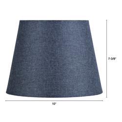 Patriot Lighting® Mix and Match 10" Diameter Gray Round Tapered Lamp ...