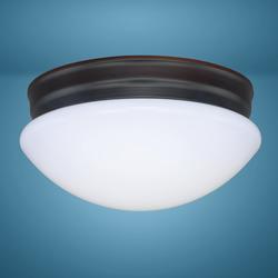 Patriot Lighting® Brady II Bronze Integrated LED Flush Mount Ceiling ...