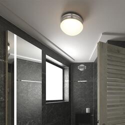 Patriot Lighting® Brady II Brushed Nickel Integrated LED Flush Mount ...