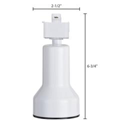 Quantus™ Step 1-Light White Track Lighting Head at Menards®