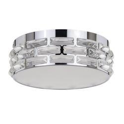 Patriot Lighting® Weaver Integrated LED Flush Mount Ceiling Light at ...