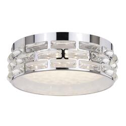 Patriot Lighting® Weaver Integrated LED Flush Mount Ceiling Light at ...