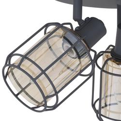 Patriot Lighting® Dorian Matte Gray 3-Light Track Light at Menards®
