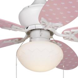 Patriot Lighting™ Butterfly 44" White Indoor LED Ceiling Fan at Menards®