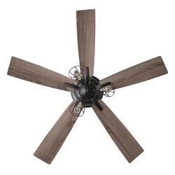 Patriot Lighting™ Manchester II 52" Bronze Indoor LED Ceiling Fan at ...