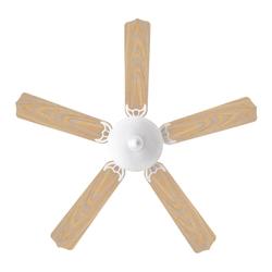 Patriot Lighting® Apollo II 52" White Indoor LED Ceiling Fan at Menards®