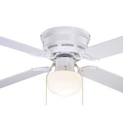 Patriot Lighting® Eros II 42" White Indoor LED Ceiling Fan at Menards®