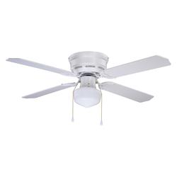 Patriot Lighting® Eros II 42" White Indoor LED Ceiling Fan at Menards®