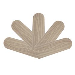Patriot Lighting® 42" Light Oak/White Ceiling Fan Replacement Blades ...